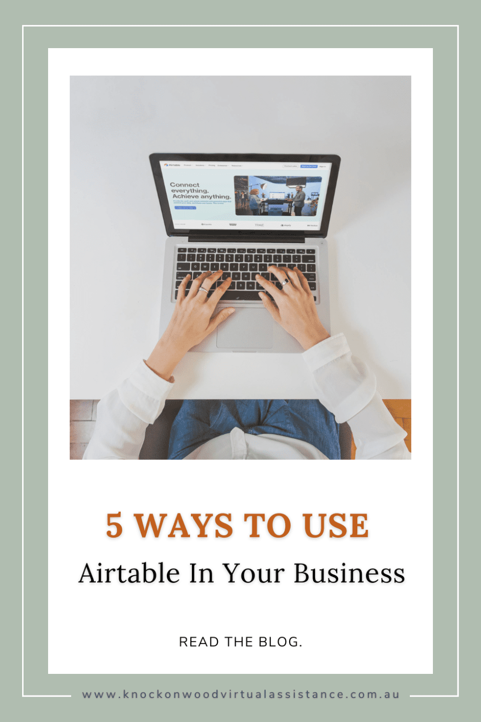 5 Ways To Use Airtable In Your Business⁣ - Knock on Wood Virtual